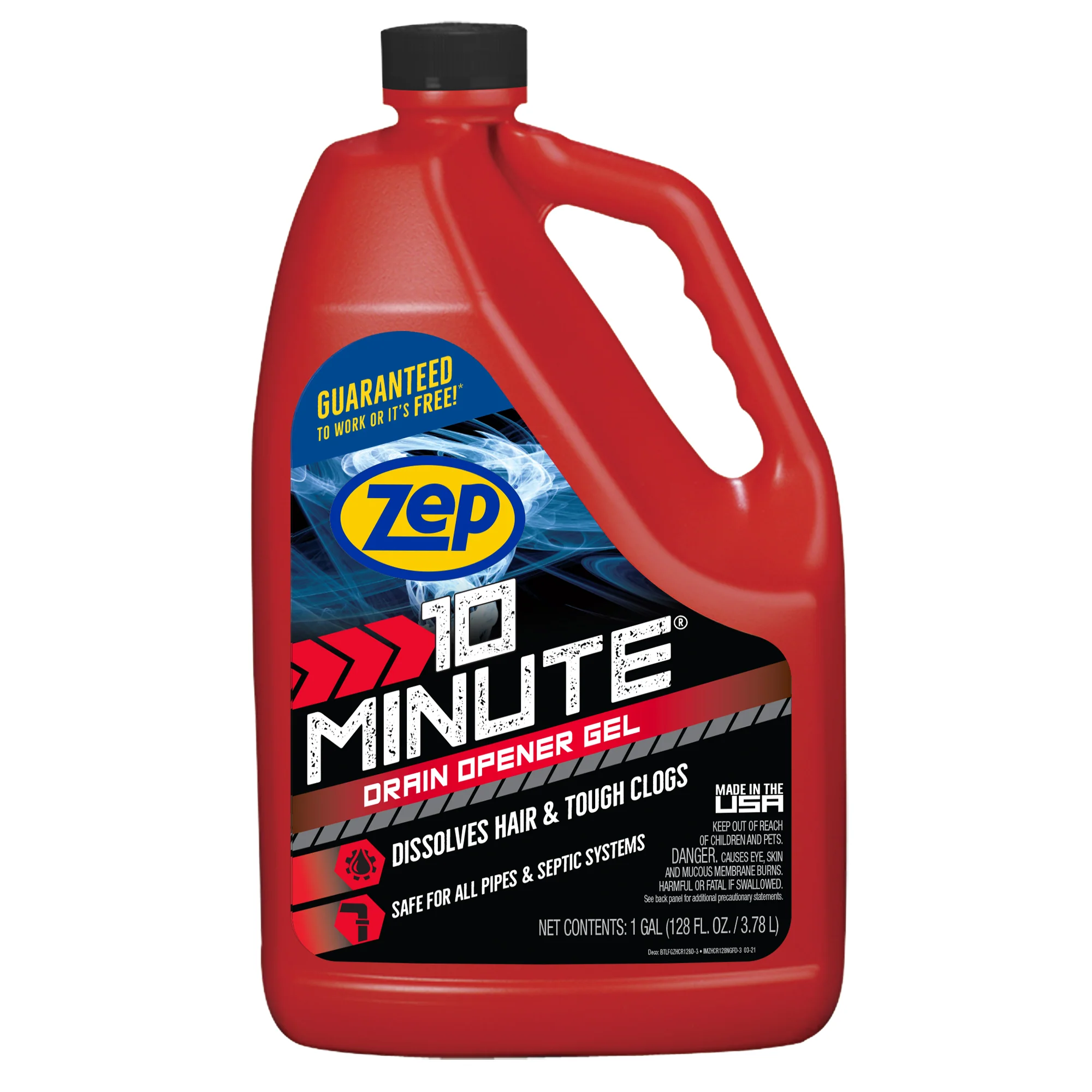 Zep 10 Minute Drain Opener Gel