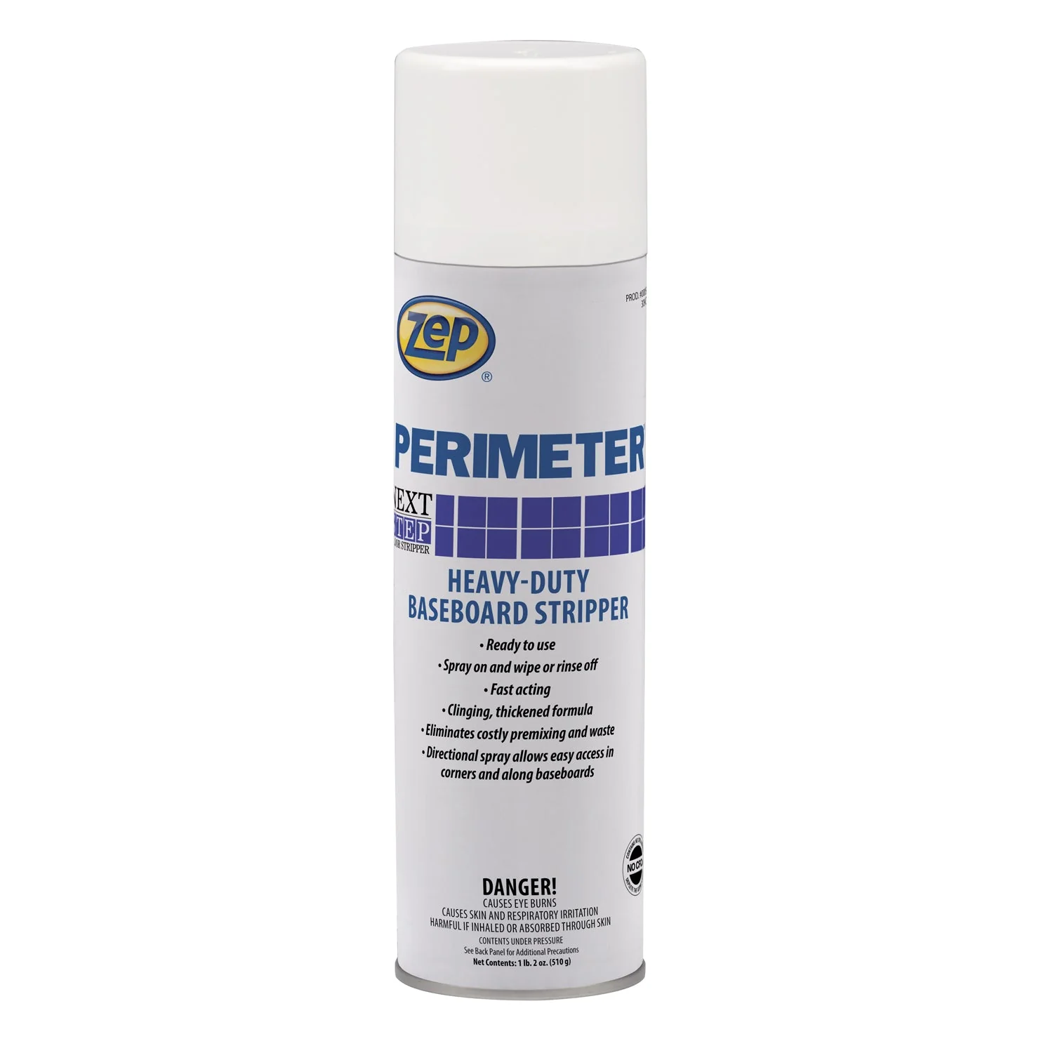 Perimeter Heavy-Duty Aerosol Baseboard Stripper - 18 Oz. - Zep Inc.